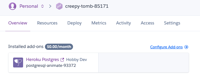 HerokuのPostgreSQLにSpringアプリケーションから接続する | 寝室コンピューティング
